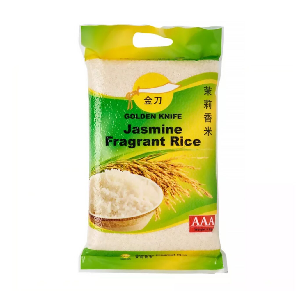 Golden Knife AAA Jasmine Fragrant Rice | 金刀贵族香米 - Ng Nam Bee Group